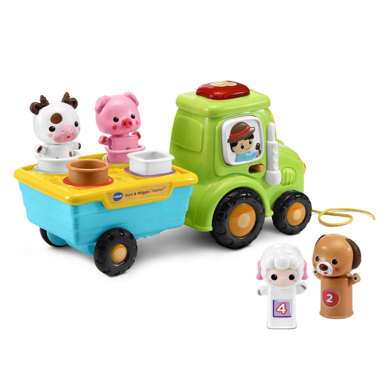 Sort & Wiggle Tractor™ | Infant Learning | VTech Toys Canada