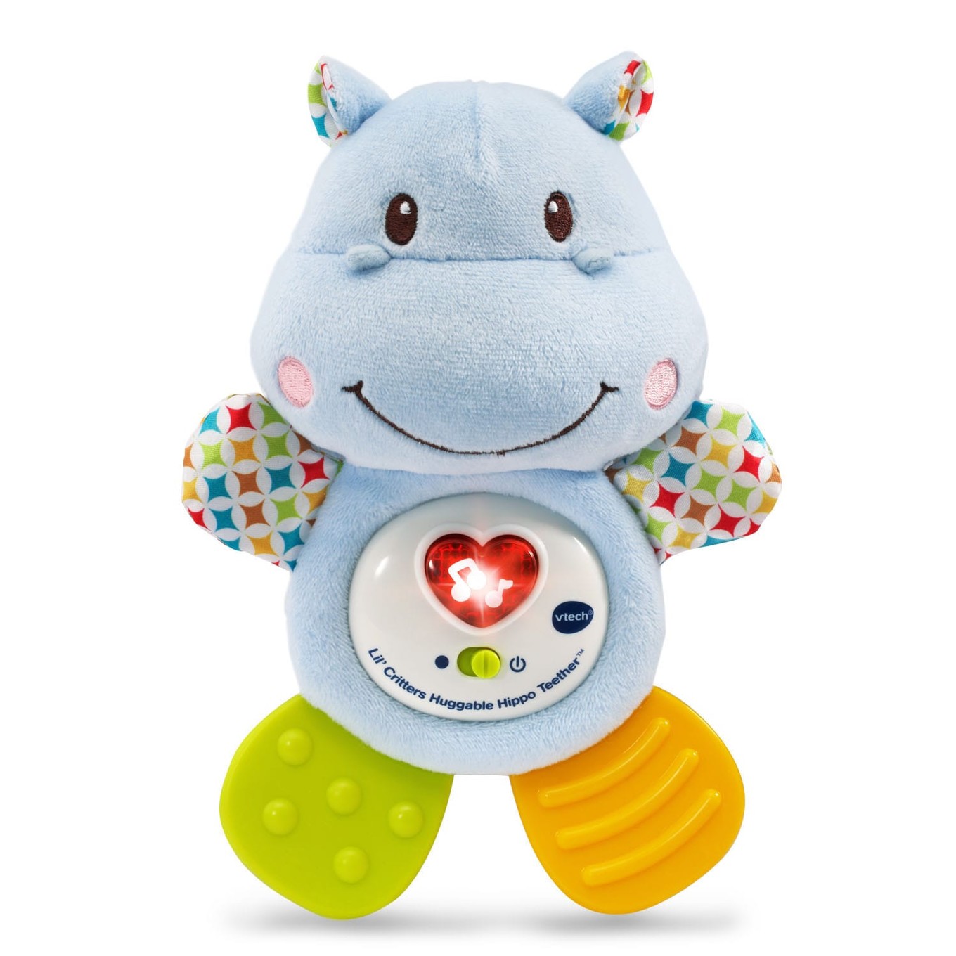 Lil' Critters Huggable Hippo Teether | Infant Learning | VTech Toys Canada