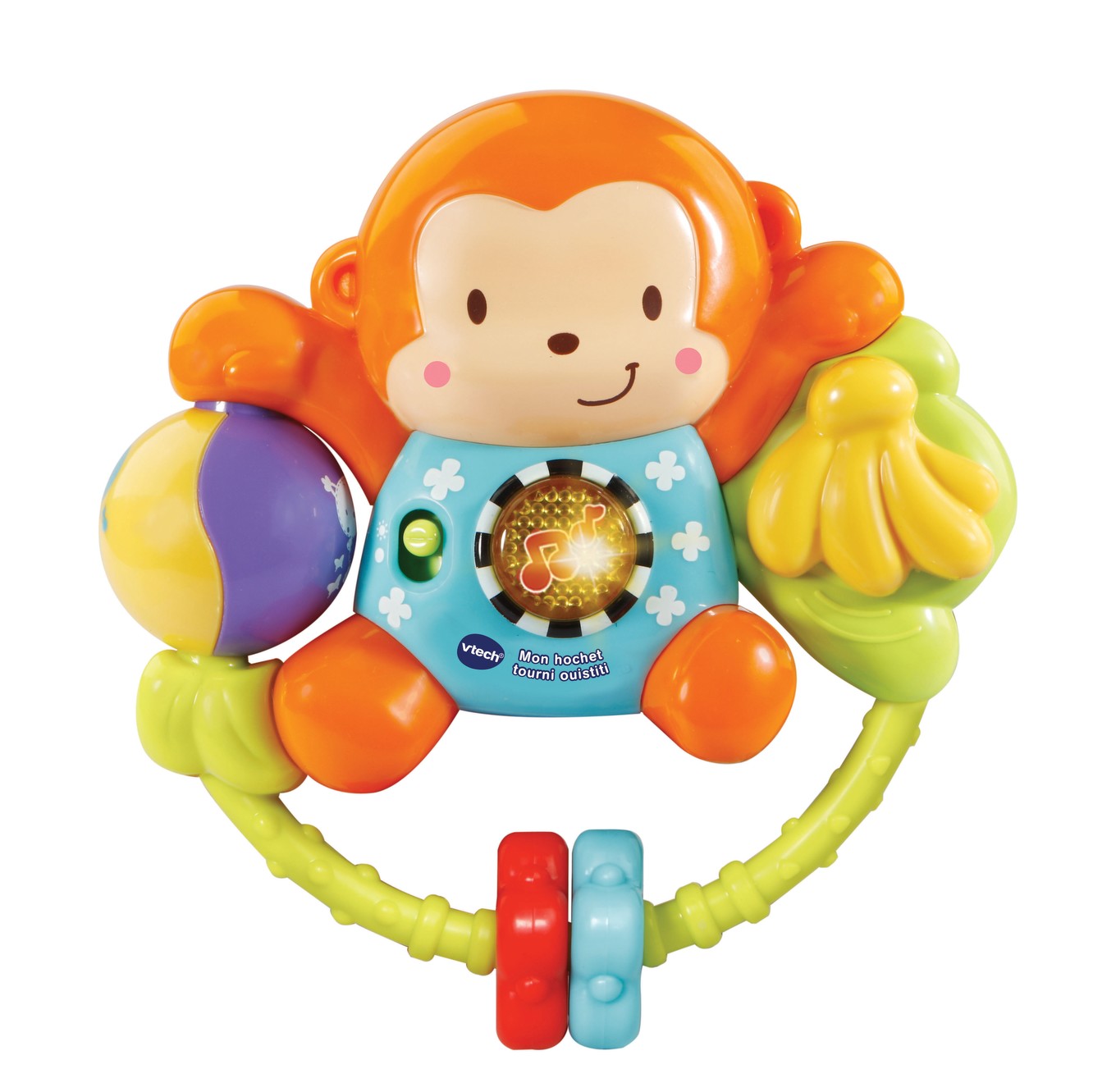 Mon hochet tourni-ouistiti | Apprentissage pour enfant | VTech Jouets ...