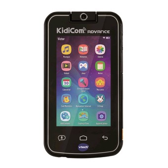 KidiCom Advance (Noir) | Apprentissage prescolaire | VTech Jouets Canada