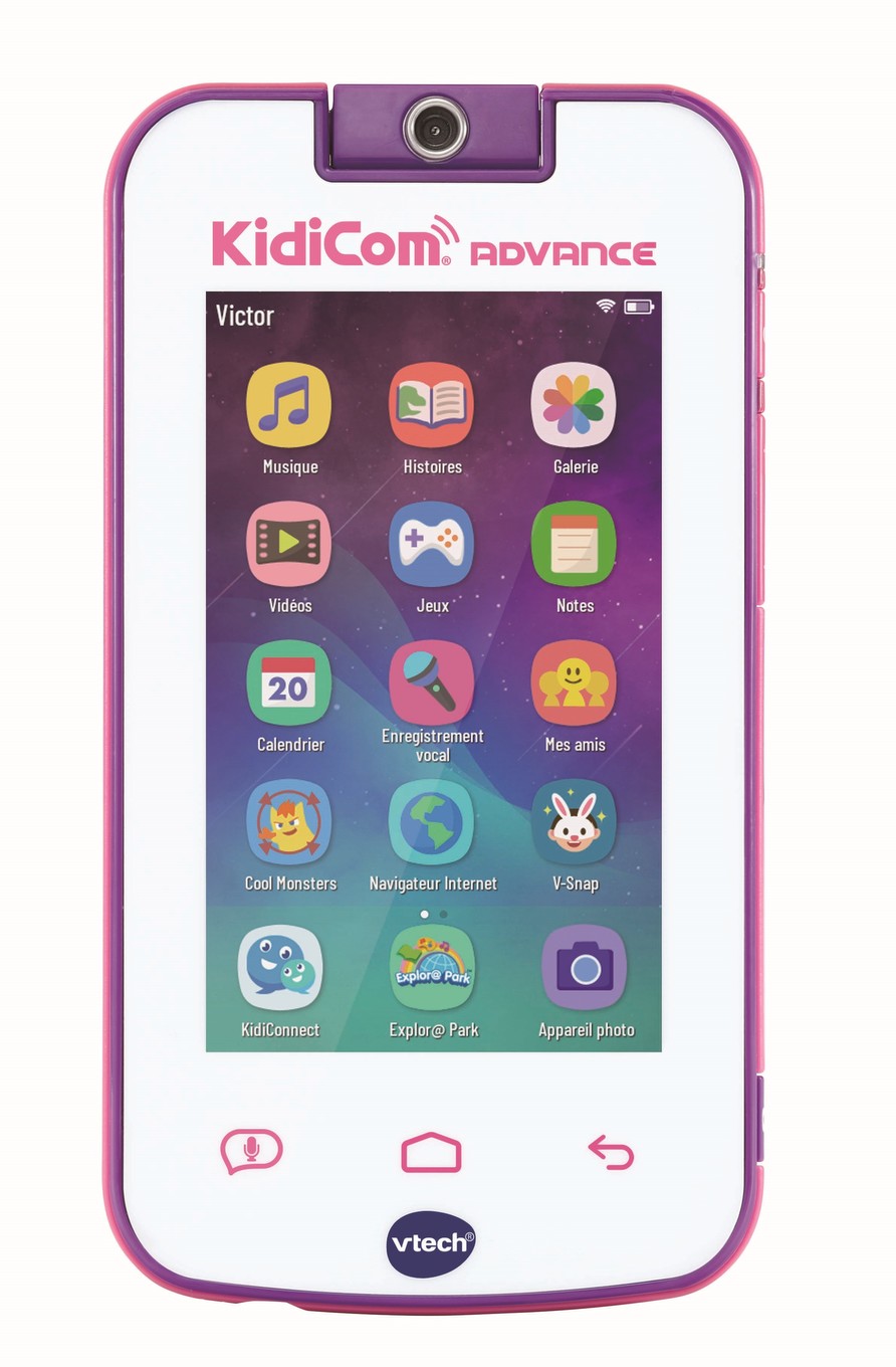 KidiCom Advance (Rose) | Apprentissage prescolaire | VTech Jouets Canada